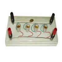 Paralel Devre Ampül Deney Seti 4'lü Kablolu Elektrik ve Fizik ...